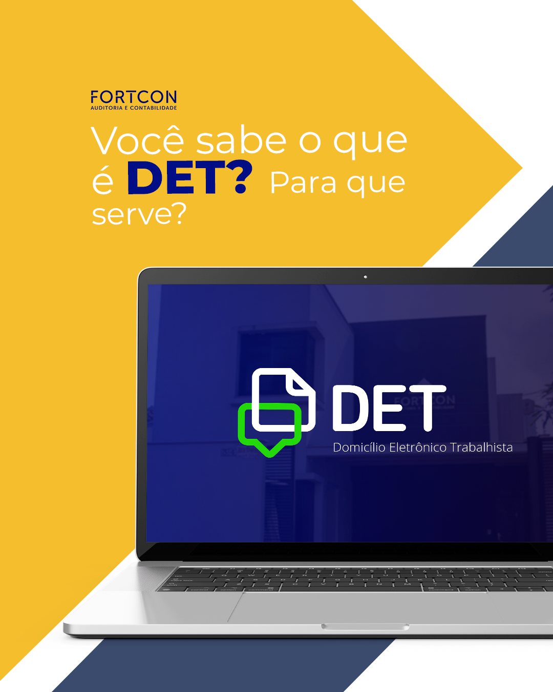 1 - DET: O que é, para que serve e como acessar? - Fortcon Auditoria e ...